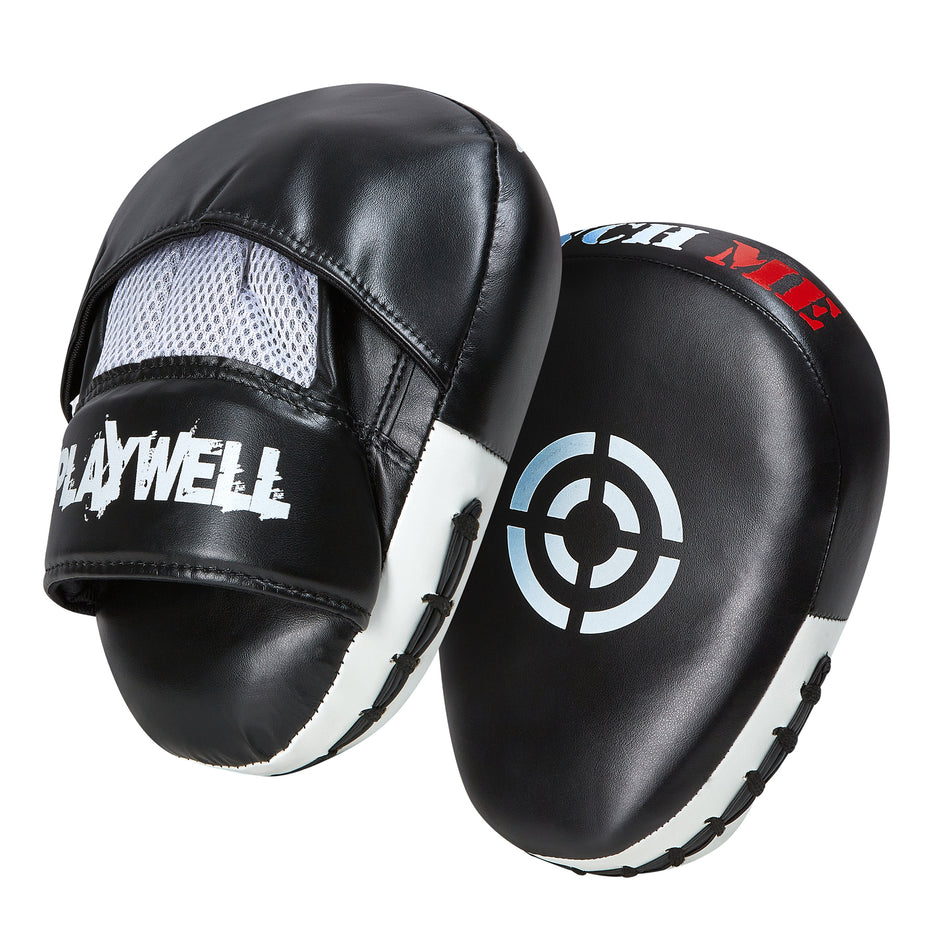 Boxing Focus Mitts, Hook & Jab Pads, Training, Muay Thai, Kick Boxing